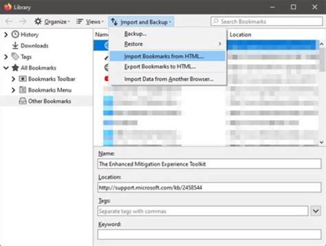 How To Import Bookmarks Into Firefox From Edge Or Chrome