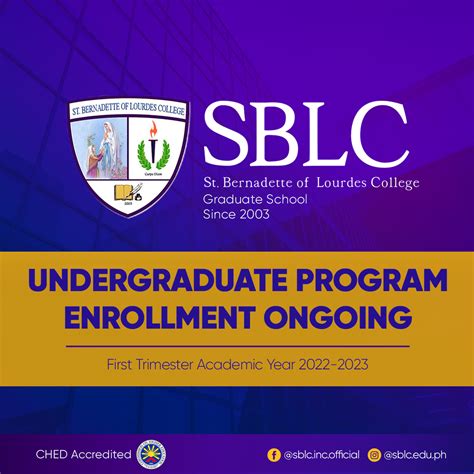 Sblc Sblc Undergraduate School Enrollment For The School
