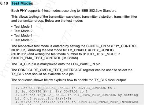 sja1110 ieee 802 3bw test mode setting nxp community