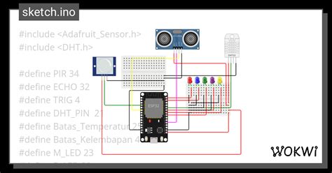 Dht22 And Hc Sr04 Wokwi Esp32 Stm32 Arduino Simulator