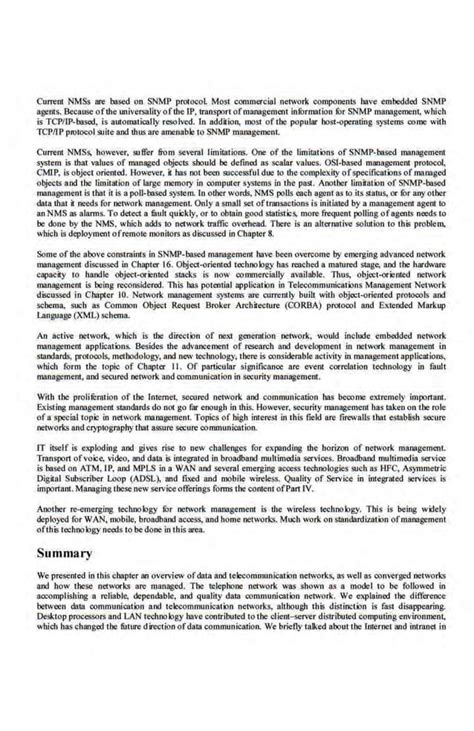 Network Management Principles And Practice 2nd Edition 20102pdf