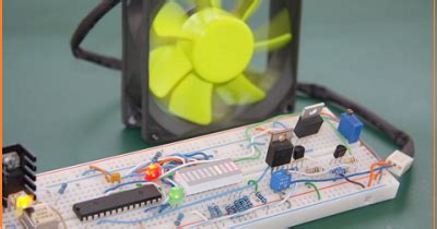 Kontrol Otomatis Kipas DC Dengan Sensor Temperatur Suhu Ruangan Menggunakan Mikrokontroler