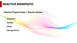 Reactive Programming PPT