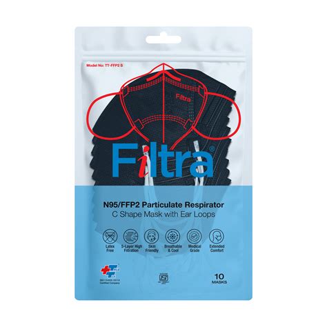 Get N95 Mask For Pollution With Ear Loops Now Filtra® Store