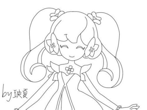 怎么画小花仙的人物简笔画 简笔画图片大全 普车都