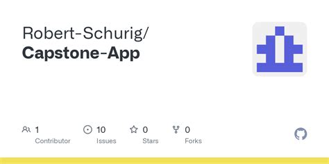 Github Robert Schurigcapstone App