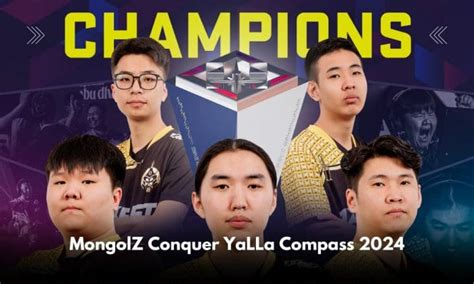 Mongolz Conquer Yalla Compass 2024 Defeat Nip For Back To Back Cs2 Championship