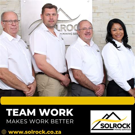 Teamwork Solrockteam Collaboration Unityindiversity Successtogether Miningexcellence