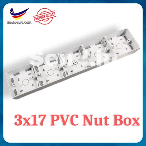 Wholesale X PVC Surface Type Nut Box Switch Socket Base Electrical Box Gang