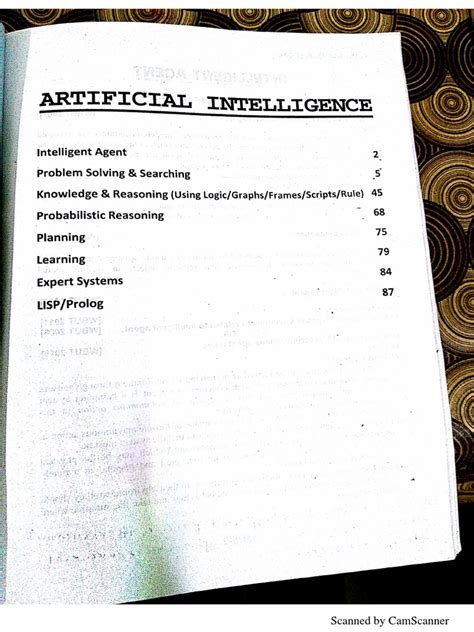 artificial intelligence 7th sem pdf