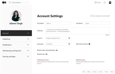 Settings Page Ui Design On Behance Ui Design Website Web Design Form Design Web