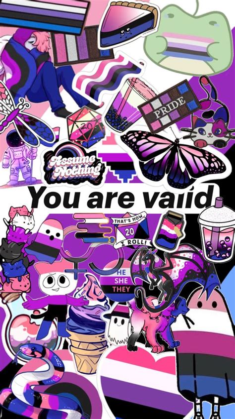 Gender Fluid “you Are Valid” In 2024 Gender Fluid Wallpaper Gender