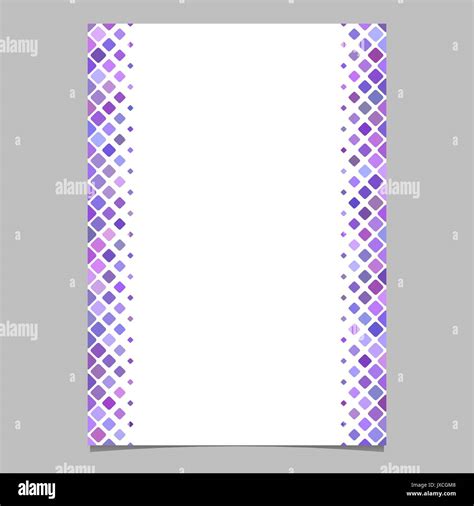 Abstracvt Brochure Template From Purple Diagonal Square Pattern Vector Design For Flyer Card