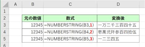 Numberstring関数の使い方｜数字を漢数字に変換 パソコンlabo