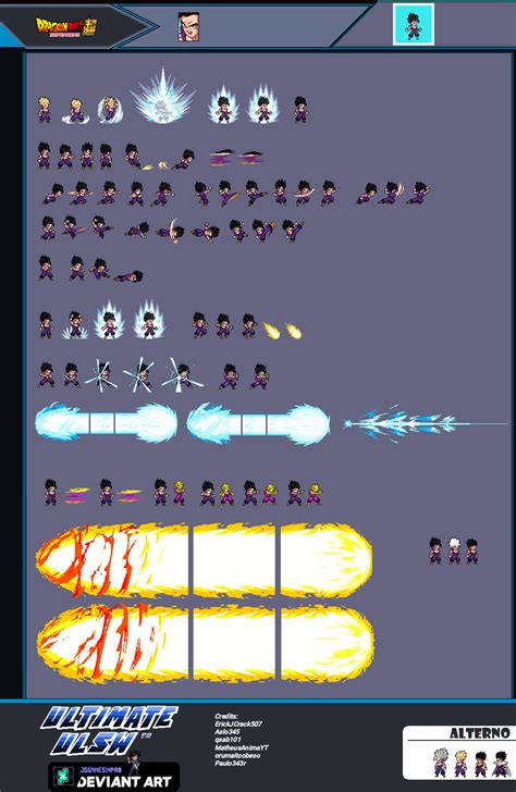 Gohan Mistico Dbs Sh Ulsw Sheet By Jggames14pro On Deviantart
