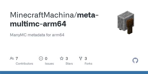 GitHub MinecraftMachina Meta Multimc Arm ManyMC Metadata For Arm
