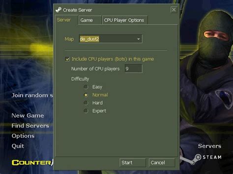 Como colocar bots no CS jogo de tiro disponível na Steam
