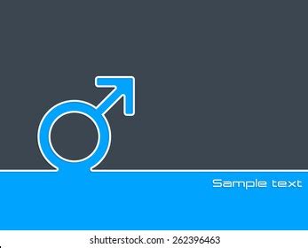 Simple Background Design Male Sex Symbol เวกเตอรสตอก ปลอดคาลขสทธ 262396463 Shutterstock