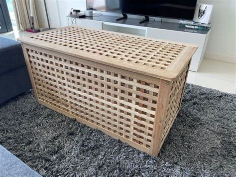 Ikea Storage Table Furniture Home Living Furniture Tables Sets On Carousell