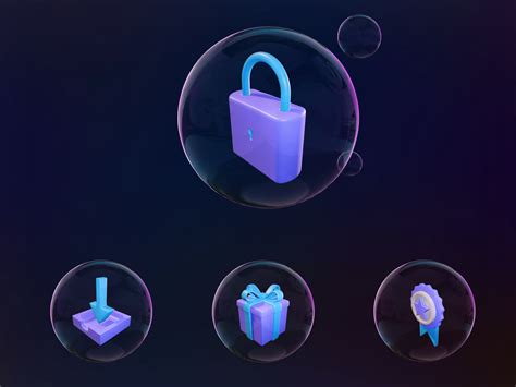 3d Bubble Asset By Stephen Maduka On Dribbble