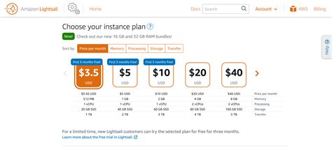 Launch A Linux Virtual Machine With Lightsail