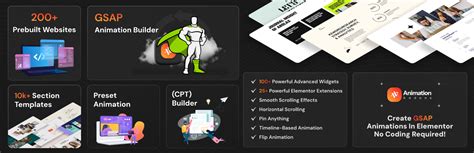 Animation Addons For Elementor Gsap Powered Elementor Addons And Website Templates Wordpress