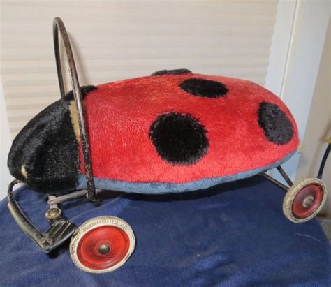 Antique Steiff Ride On Ladybug Or Ladybirdthe Original Etsy