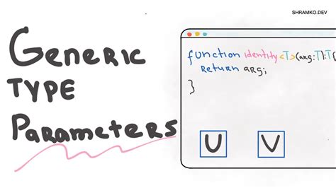 what is a generic type parameter t in typescript