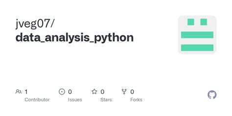 GitHub Jveg07 Data Analysis Python