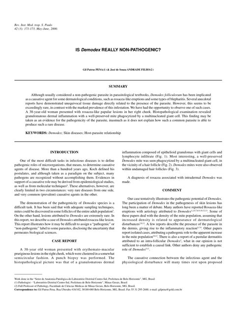 Nonpathogenic Research Sample