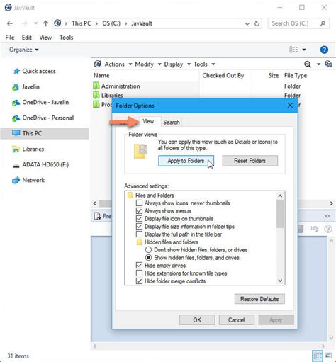 Set The SOLIDWORKS PDM Details View As Default In Windows Explorer