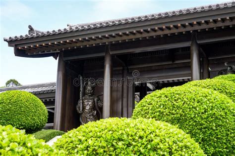 Timber Structure Japanese Style Tang Style Architectural Temple Of Tsz