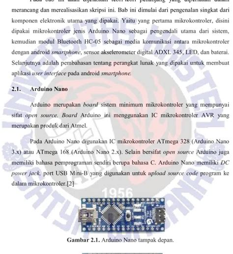 Bab Ii Dasar Teori Arduino Nano