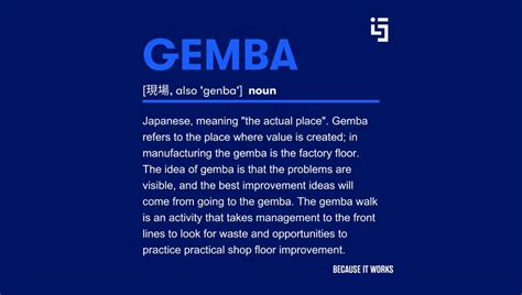 Exploring The Meaning Of Gemba Walk