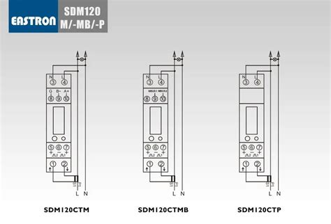 Eastron Sdm120 Mid B D Smart Energy Meter Single Phase Rs485 Modbus M Bus View Energy Meter