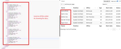 When All Row Values Are Same For A Column Sorting Should Not Alter The Rows — Datatables Forums