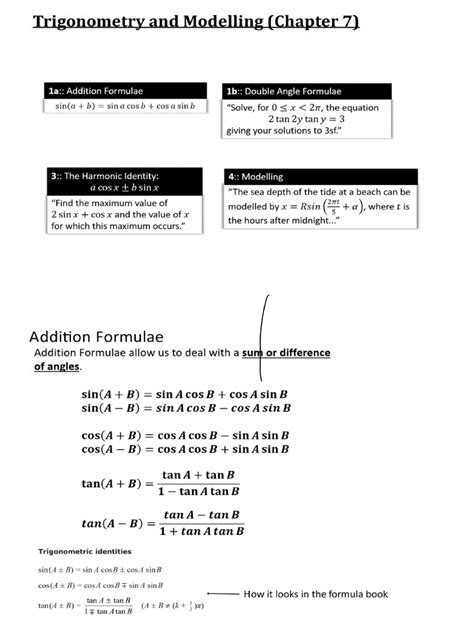 Chapter 7 Trigonometry And Modelling P2 Pdf