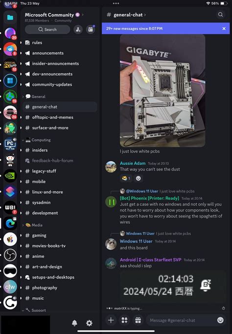 Discord Ipad Ui Updated Sidebar Can No Longer Be Collapsed And Theres No Way To Exit The