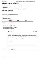 Module 3 Graded Quiz CSE 551 Foundations Of Algorithms 2021 Fall Pdf 9 2 22 10 38 PM Module 3