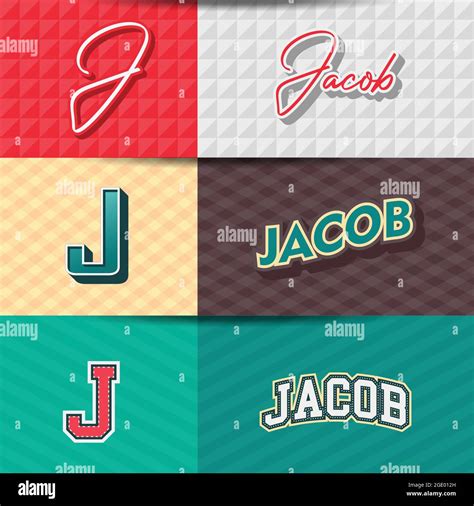 Jacob Name Design