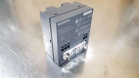 Siemens 6es7 972 0da00 0aa0 Profibus Terminator Terminating Resistor Used Motion Constrained