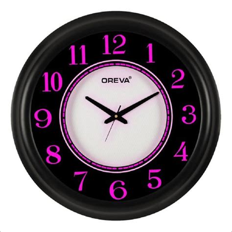 Different Available Round Shape Analog Light Wall Clock At Best Price In Delhi M S Samay Marketing