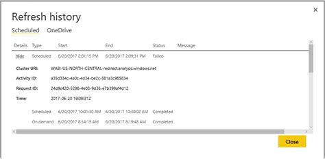 Solved Power Bi Dataset Refresh Failing Microsoft Fabric Community