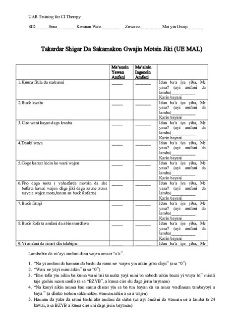Pdf Hausa Translation Cross Cultural Adaptation And Assessment Of Psychometric Properties Of