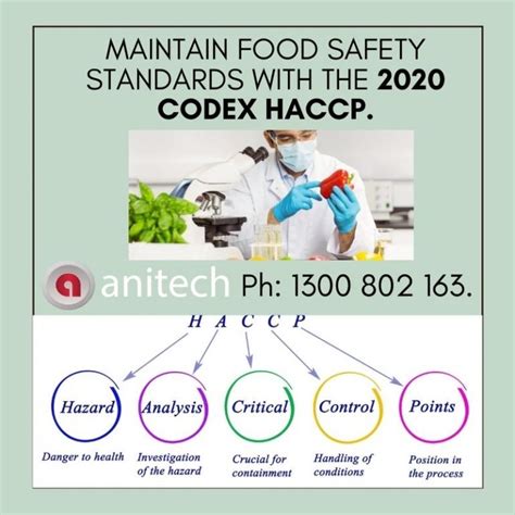 Maintain Food Safety Standards With The Revised 2020 Codex Haccp Iso Consultants Australia