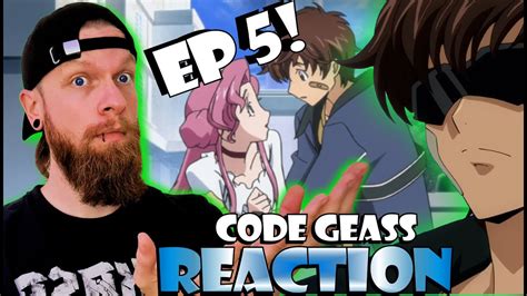 Unexpected Code Geass S1e5 Reaction And Review Youtube