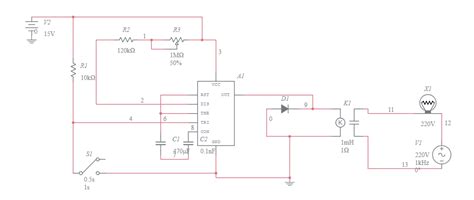 Time Delay Relay Circuit 220v Circuit Diagram