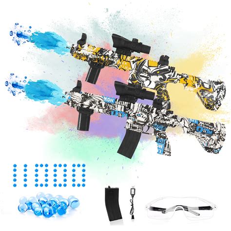 M416 Graffiti Electric Gel Blaster Toy Gun Full Accessories Rifle Water