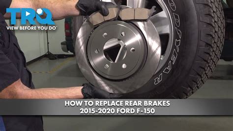 How To Replace Rear Brakes 2015 2020 Ford F 150 1a Auto