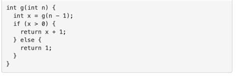Solved Will The Following Java Function Always Terminate